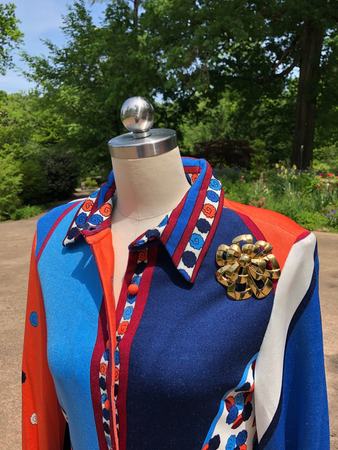 DIVINE 70's PAGANNE by Gene Beck Gown/signed Paganne - Etsy