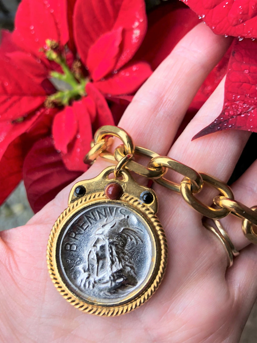 GORGEOUS 70's COIN Belt/accessocraft Belts/designer Belts/chain Belts ...