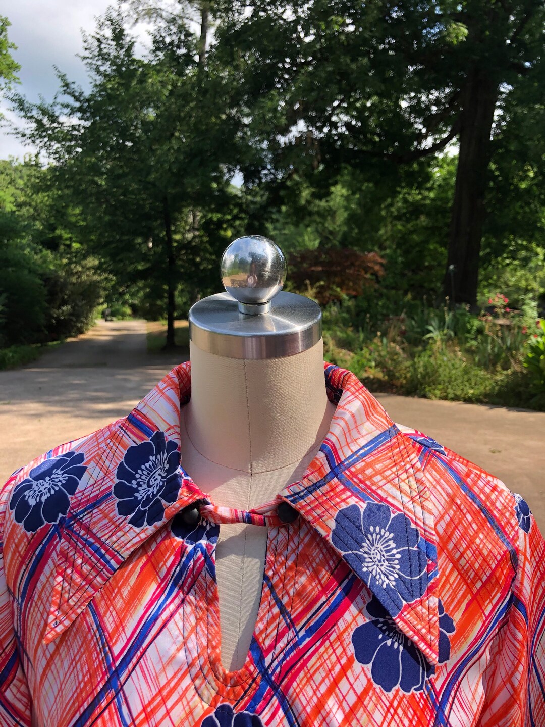 CUTE 70's MOD FLORAL Dress/70’s Dress/vintage Floral Dress/70’s Fashion ...