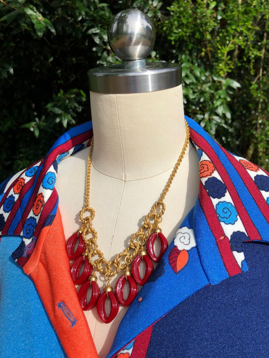 RARE 70's MIRIAM HASKELL Necklace Set/miriam Haskell/70's Jewelry ...