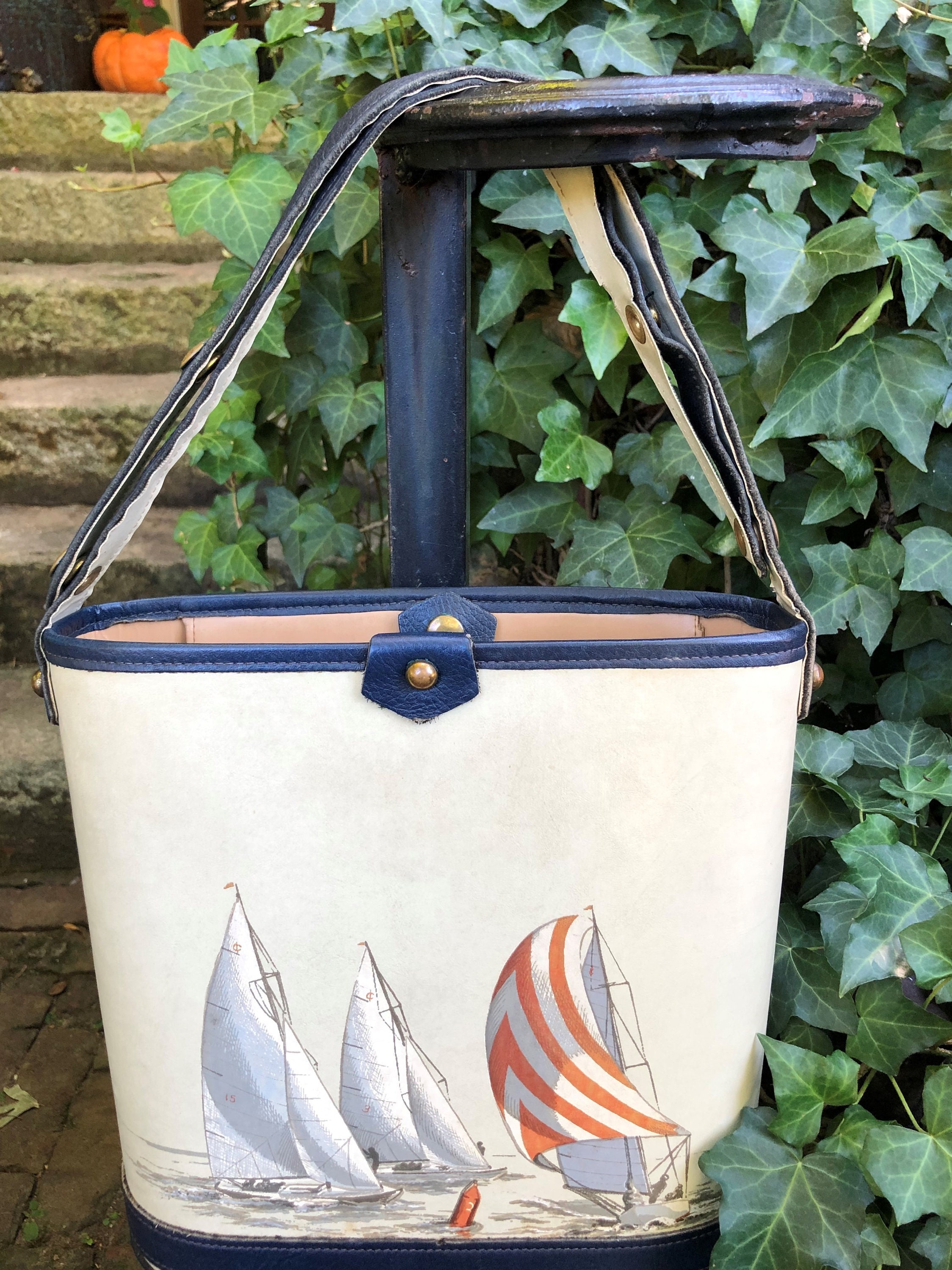 RARE 70's SAILBOAT Handbag/70's Shoulder Bags/sailboat - Etsy