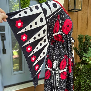GORGEOUS 60's ETHNIC Kaftan/vintage Mumu/ethnic Maxi Dress/angel Sleeve ...