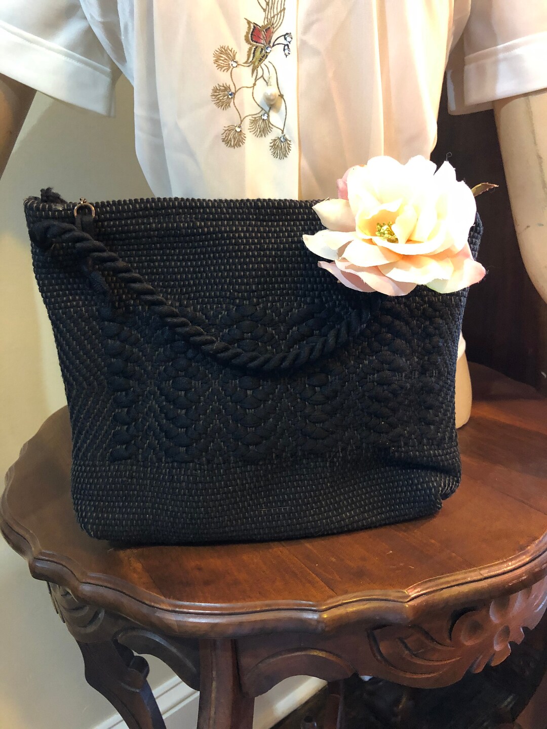 Rockabilly Purses/rockabilly Bags/40's Corde Purses/40's Corde Handbags ...