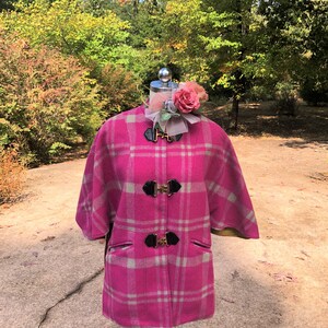 RARE PINK 50's Cape/pioneer Wear Capes/vintage Capes/pink Capes/rare ...
