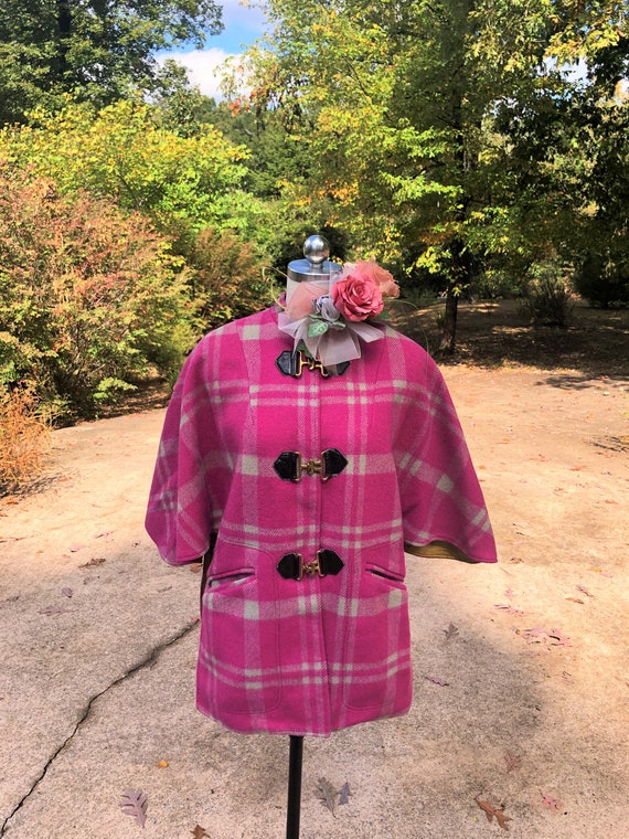 RARE PINK 50's CAPE/Pioneer Wear Capes/Vintage Capes/… - Gem