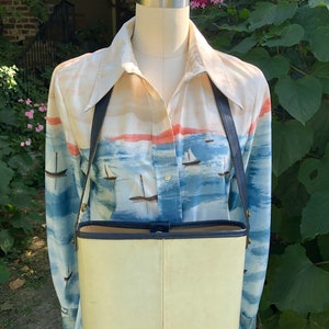 RARE 70's SAILBOAT Handbag/70's Shoulder Bags/sailboat Purses/70's ...
