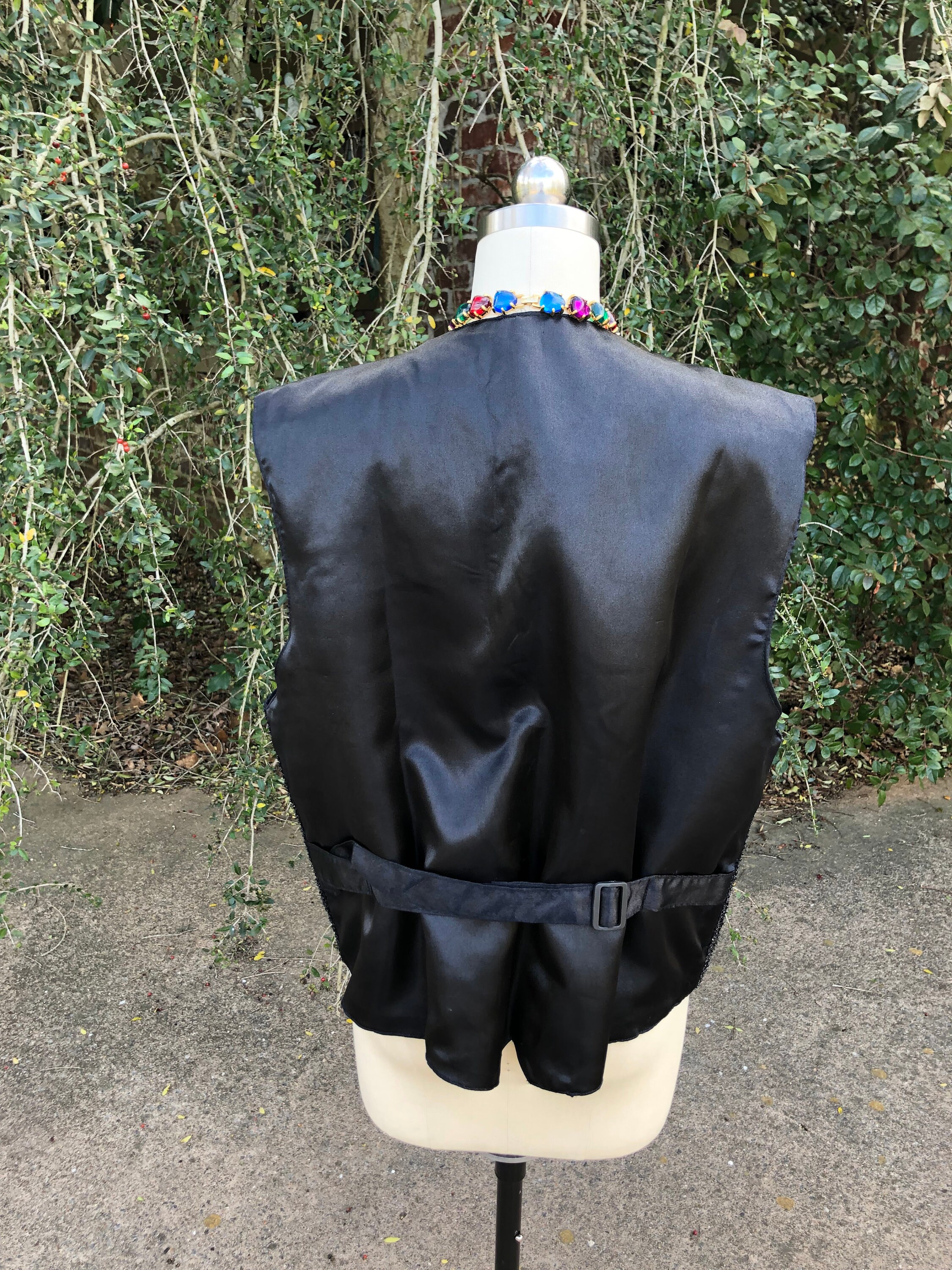 RARE 80's Sequined Vest/80's Vests/decorated - Etsy