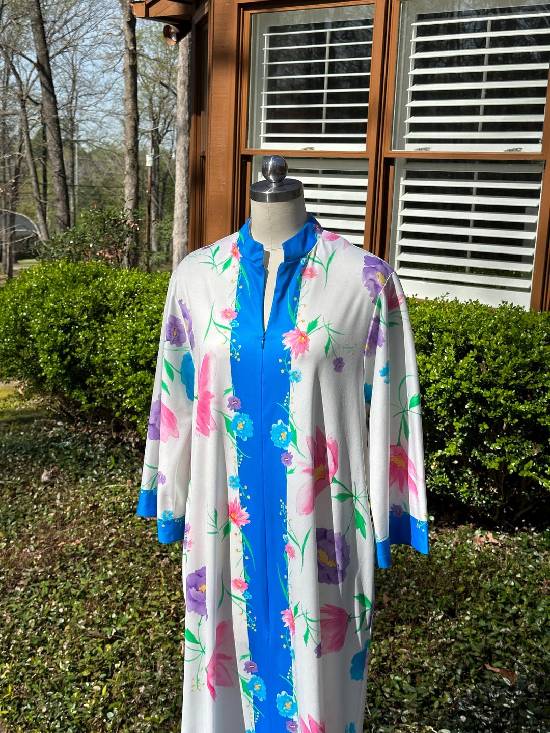 EVELYN PEARSON HOSTESS Gown/70's Vintage Robes/evelyn Pearson/lounging ...