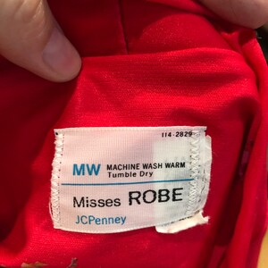 80's Red FLORAL Mumu/70's Red Mumu/vintage 80's Mumu/floral Mumu Dress ...