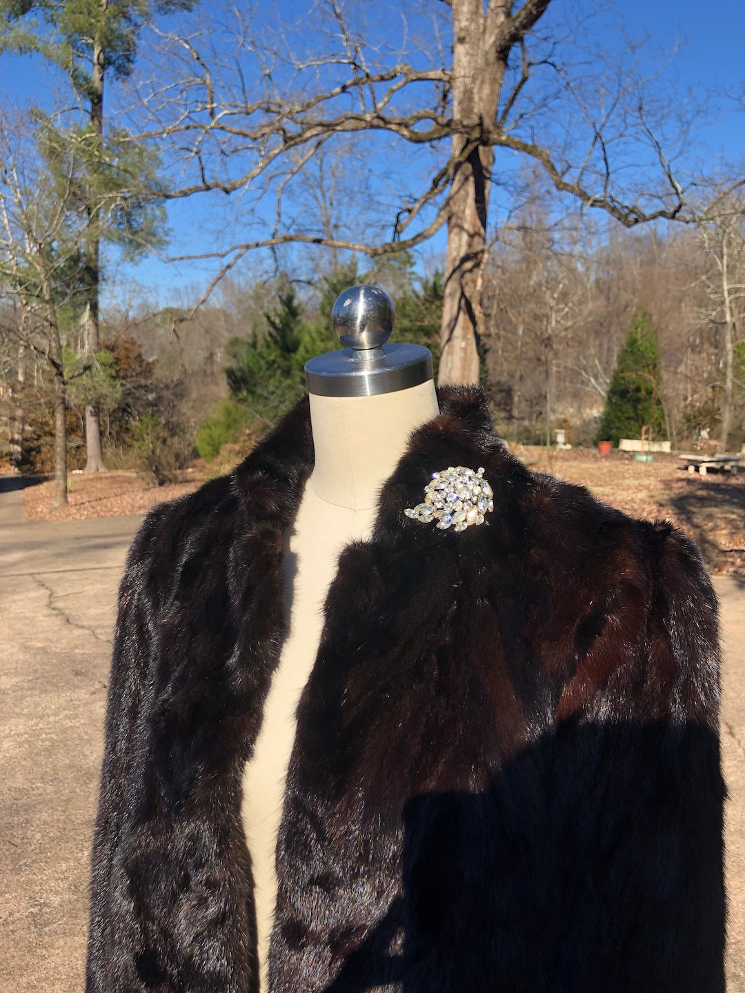 BEAUTIFUL 80's RANCH MINK Jacket/ranch Mink Coat/80's Furs/vintage Fur ...