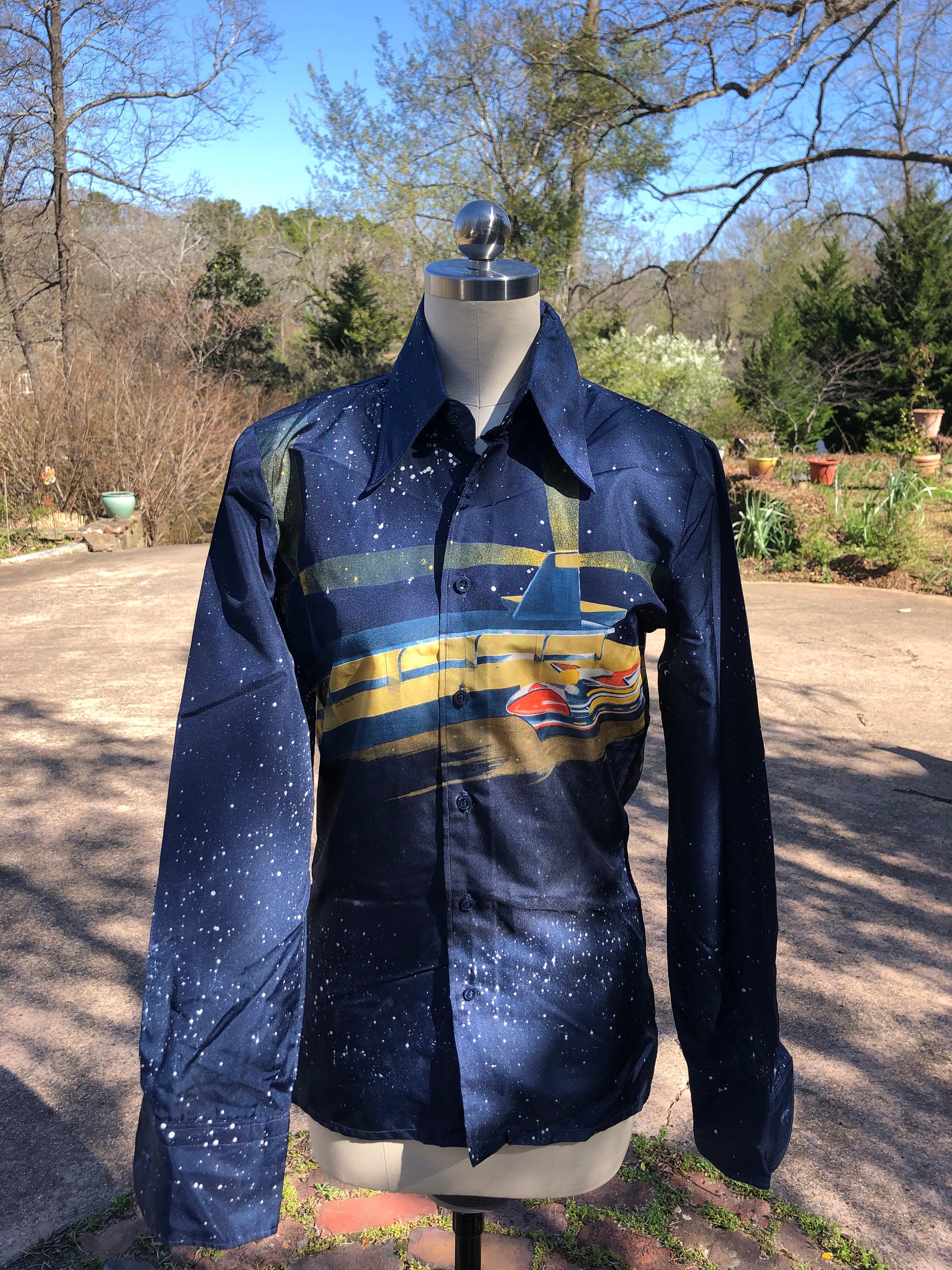 RARE Unisex NIK NIK Shirt/70’s Disco Shirt/70’s Nik Nik/70’s Fashion/70 ...