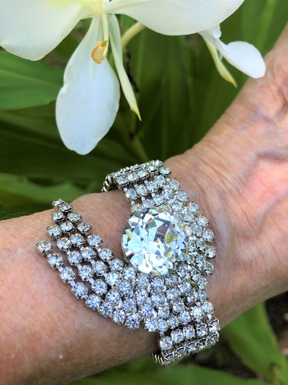 vintage rare 1960s rhinestone - Gem