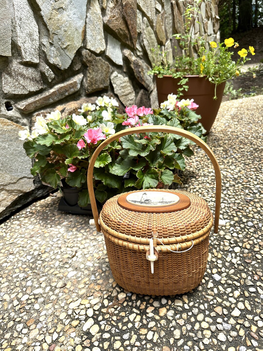 RARE BARLOW NANTUCKET Handbag/nantucket Lightship Handbag/nantucket ...