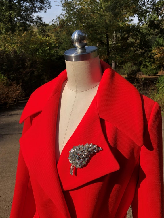 BEAUTIFUL 70's LILLI ANN Coat/Lilli Ann/Faux Fur Coat… - Gem