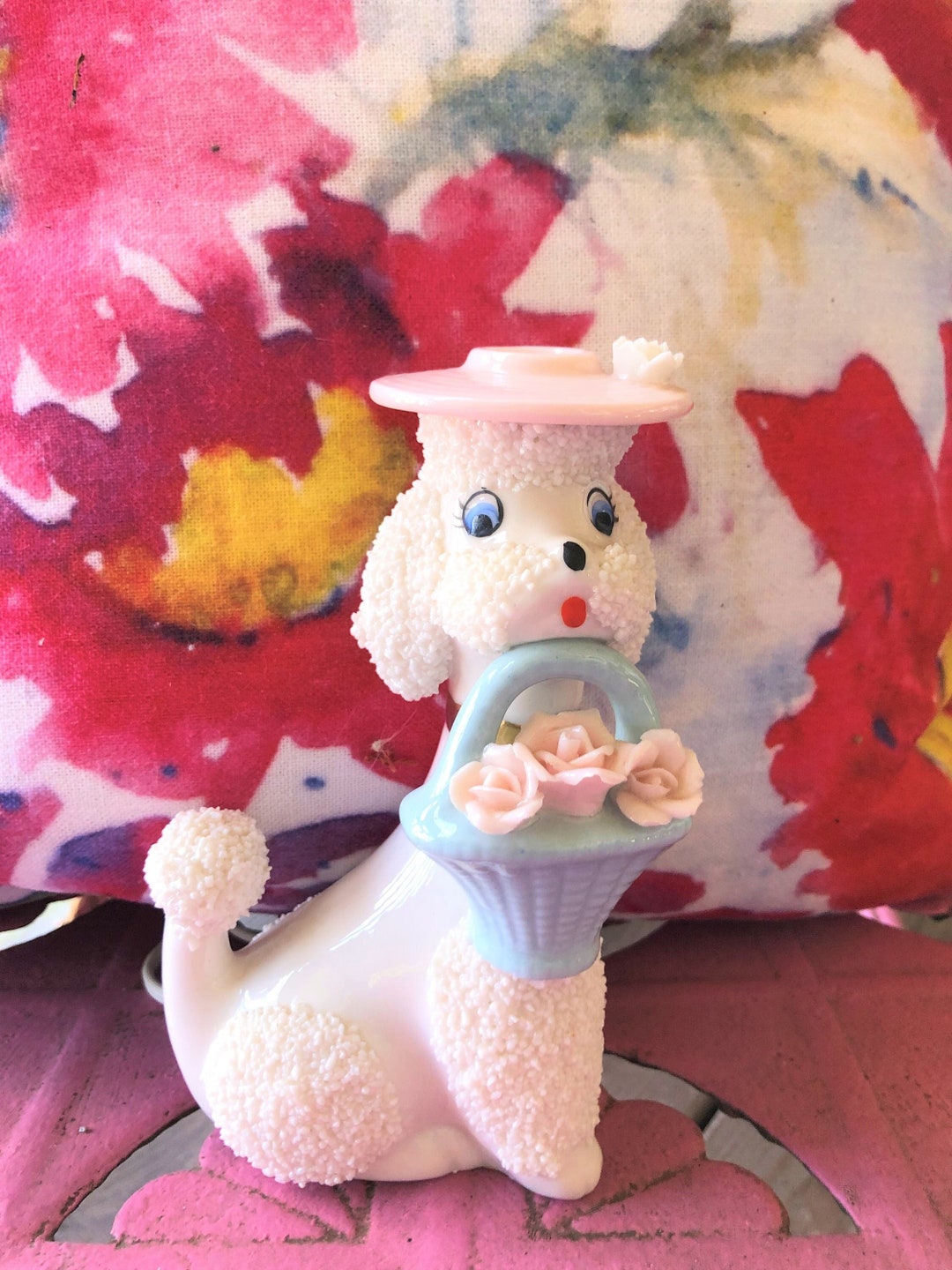 POODLE PERFUME Light/poodle Night Light/dog Night Light/vintage Night ...