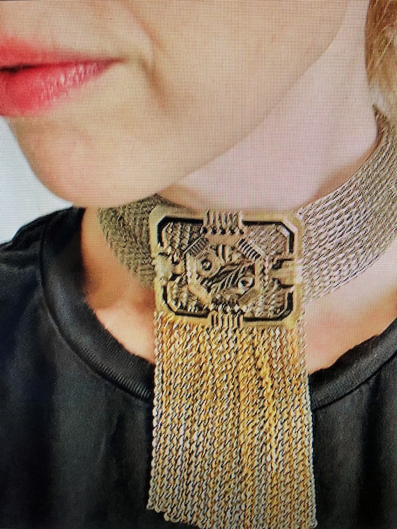 RARE SANDOR Choker Necklace/sandor Goldberger/vintage | Etsy