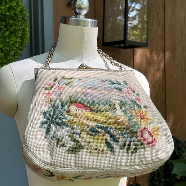 Needlepoint Handbag - Etsy