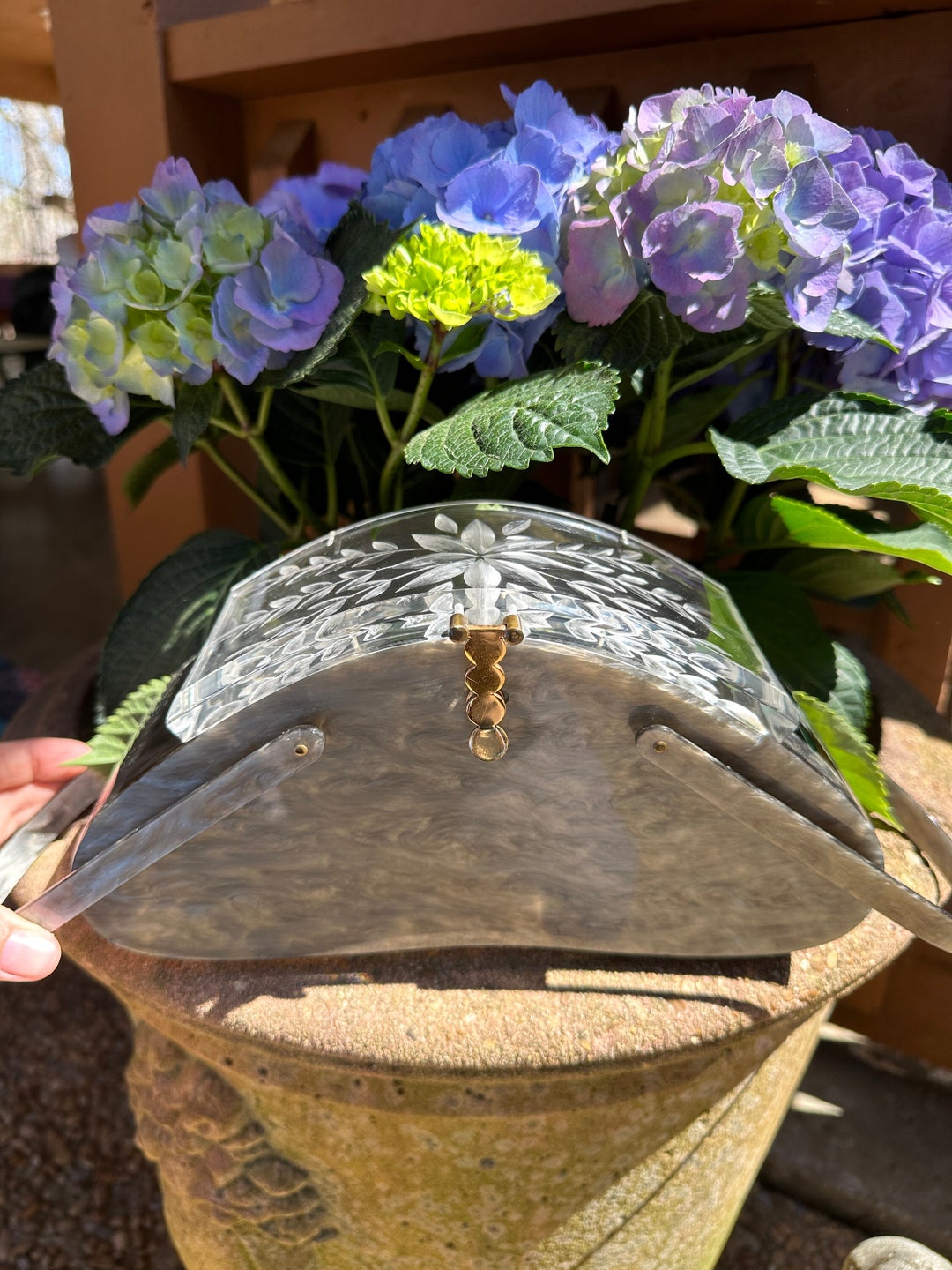 RARE LUCITE Handbags/florida Handbags/lucite Purses/florida Purses/50's ...