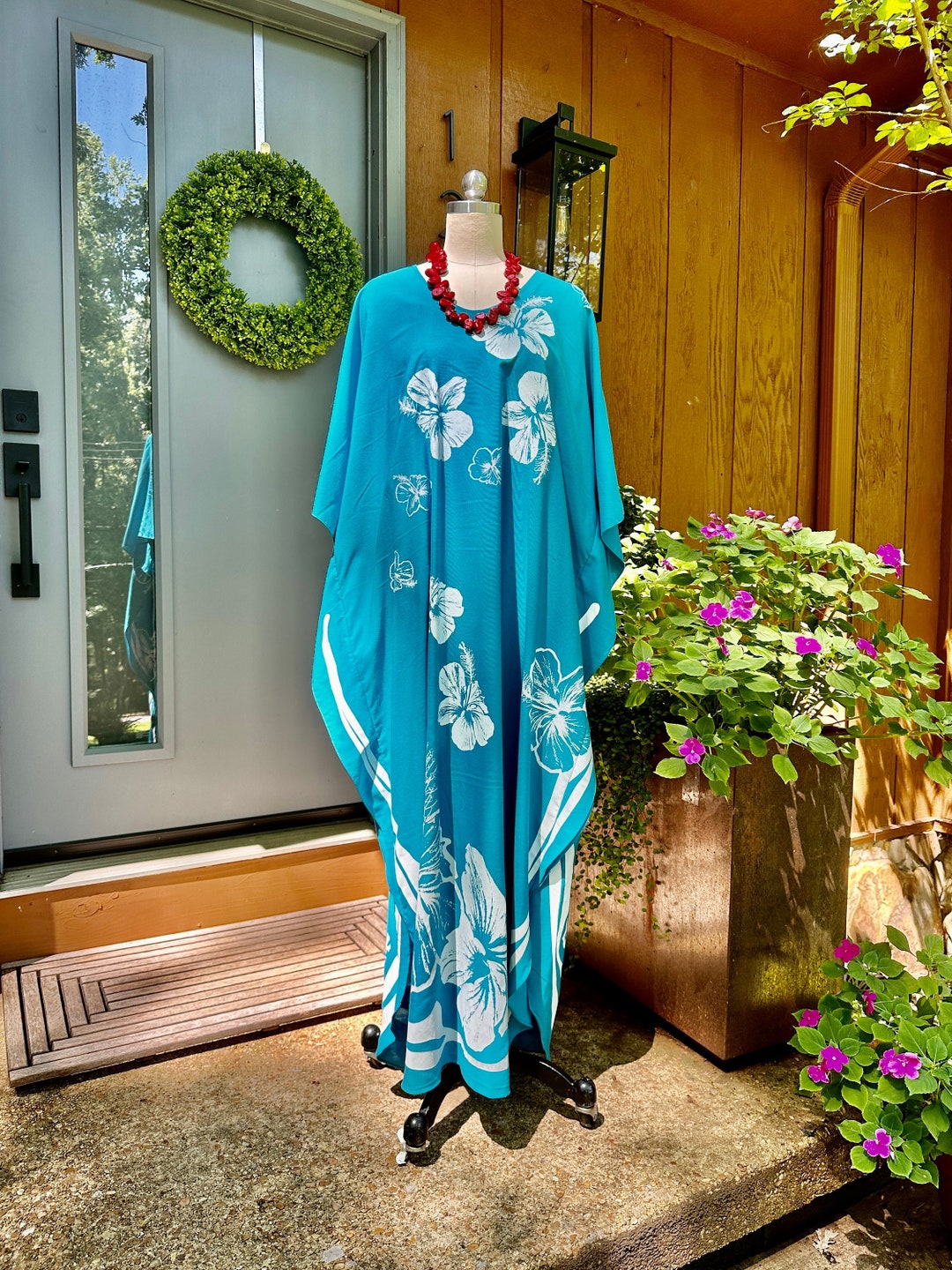 HAWAIIAN Mumu/70's Hawaiian Mumu/hawaiian Dresses/vintage Mumu/vintage ...