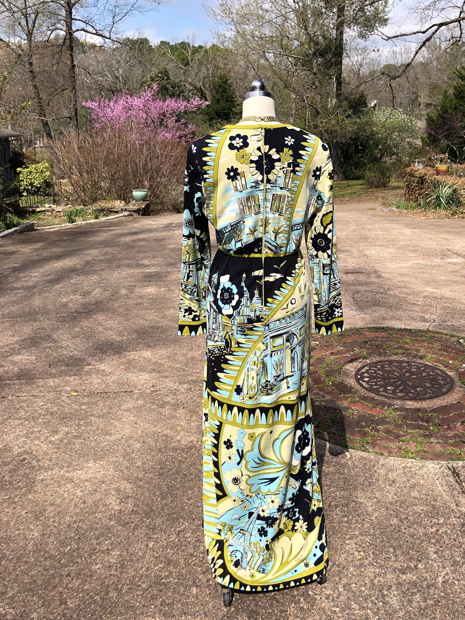 DIVINE 70's PAGANNE by Gene Beck Gown/signed Paganne | Etsy