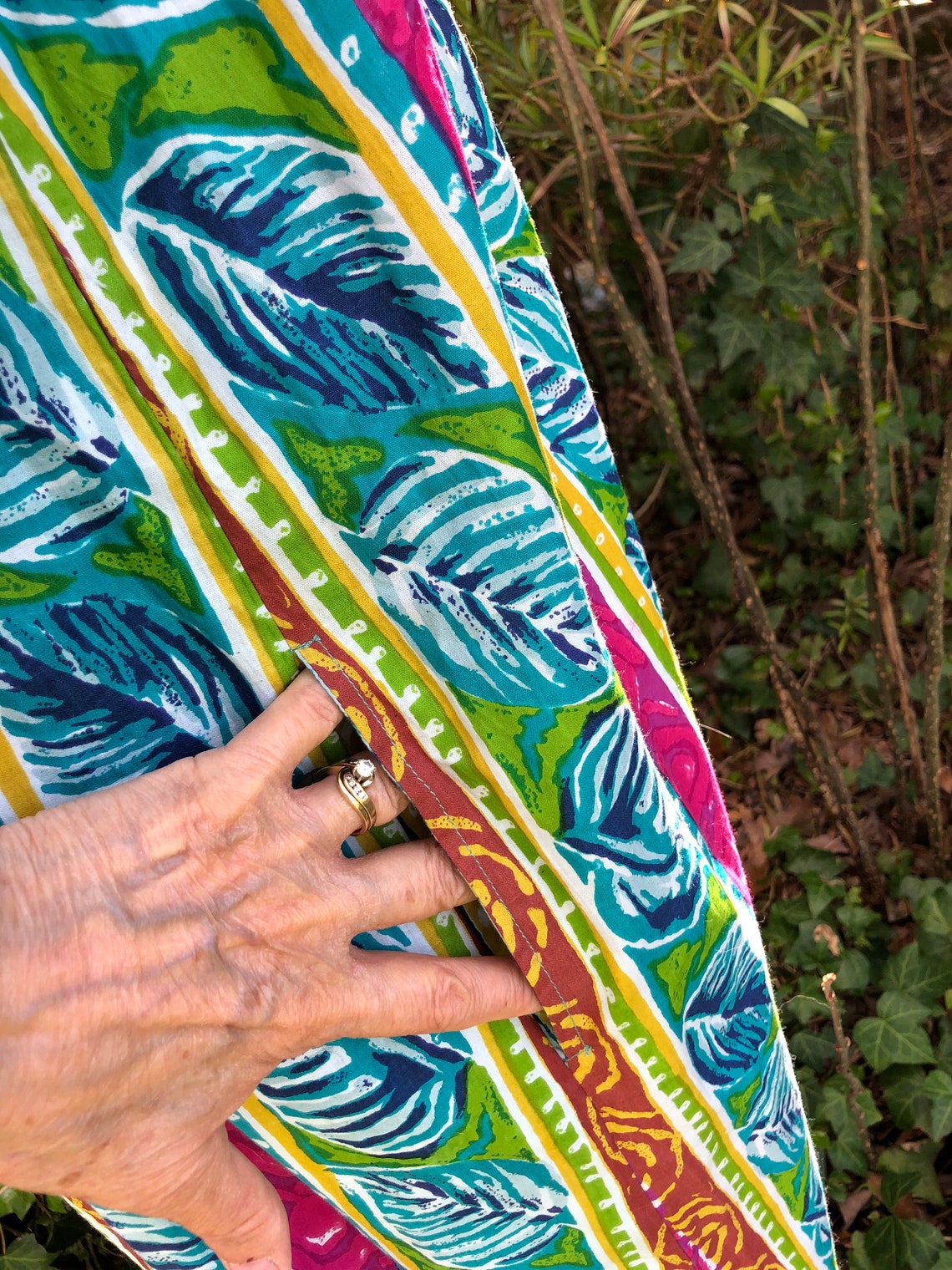 VINTAGE Mumu/80s Mumu/colorful Mumu Dress/mumu - Etsy