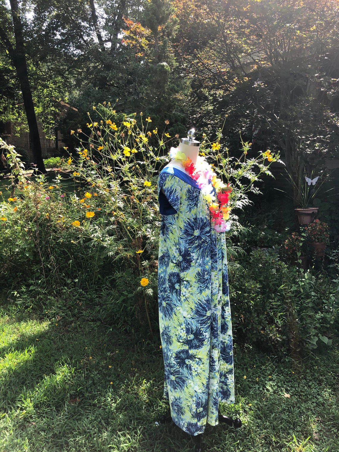 HAWAIIAN Mumu/70's Hawaiian Mumu/hawaiian Dresses/vintage | Etsy