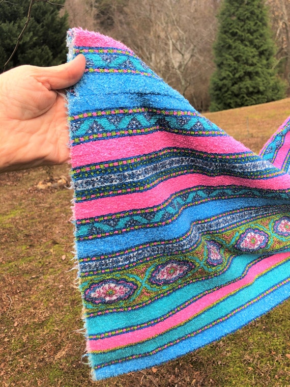 RARE 70's TERRY Cloth JUMPSUIT/70's Terry Jumpsuit/60… - Gem