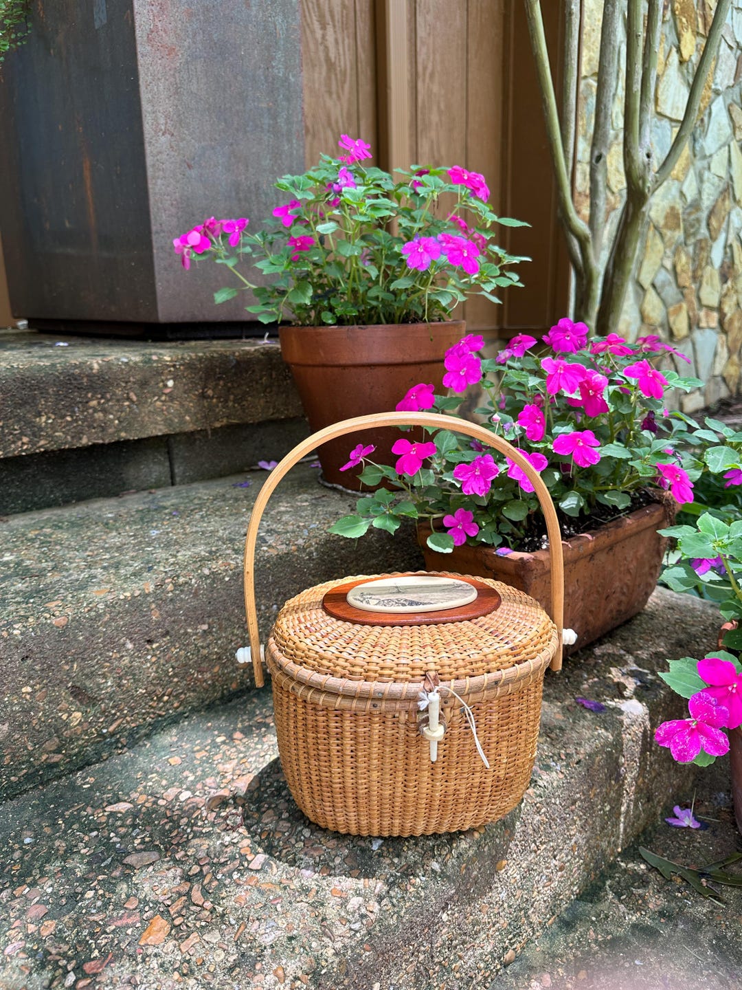 BARLOW NANTUCKET Handbags/nantucket Lightship Handbag/nantucket Baskets ...