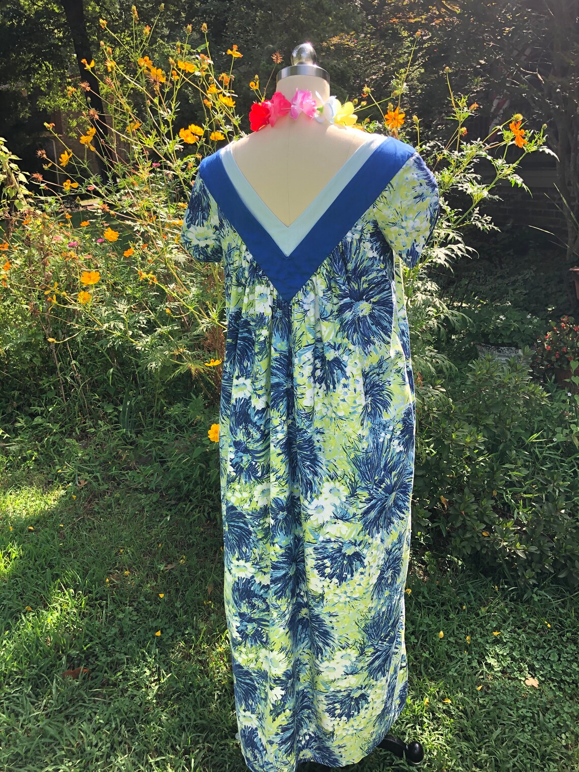 HAWAIIAN Mumu/70's Hawaiian Mumu/hawaiian Dresses/vintage | Etsy