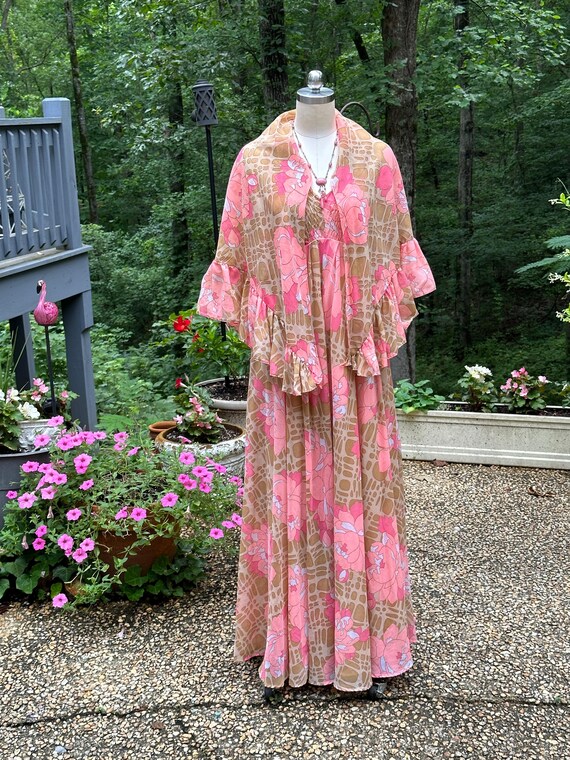 RARE DENISE ARE There Dress/70's Dresses/Vintage Dres… - Gem