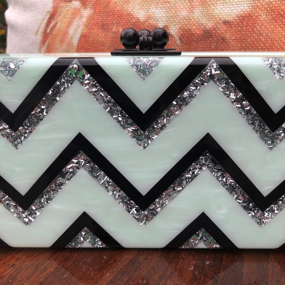 EDIE PARKER Lucite Clutch/lucite Handbags/lucite Clutches/edie Parker ...