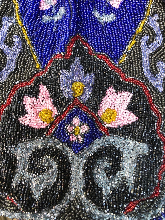 GORGEOUS 30's ART DECO Floral Purse/30's Handbags/30'… - Gem