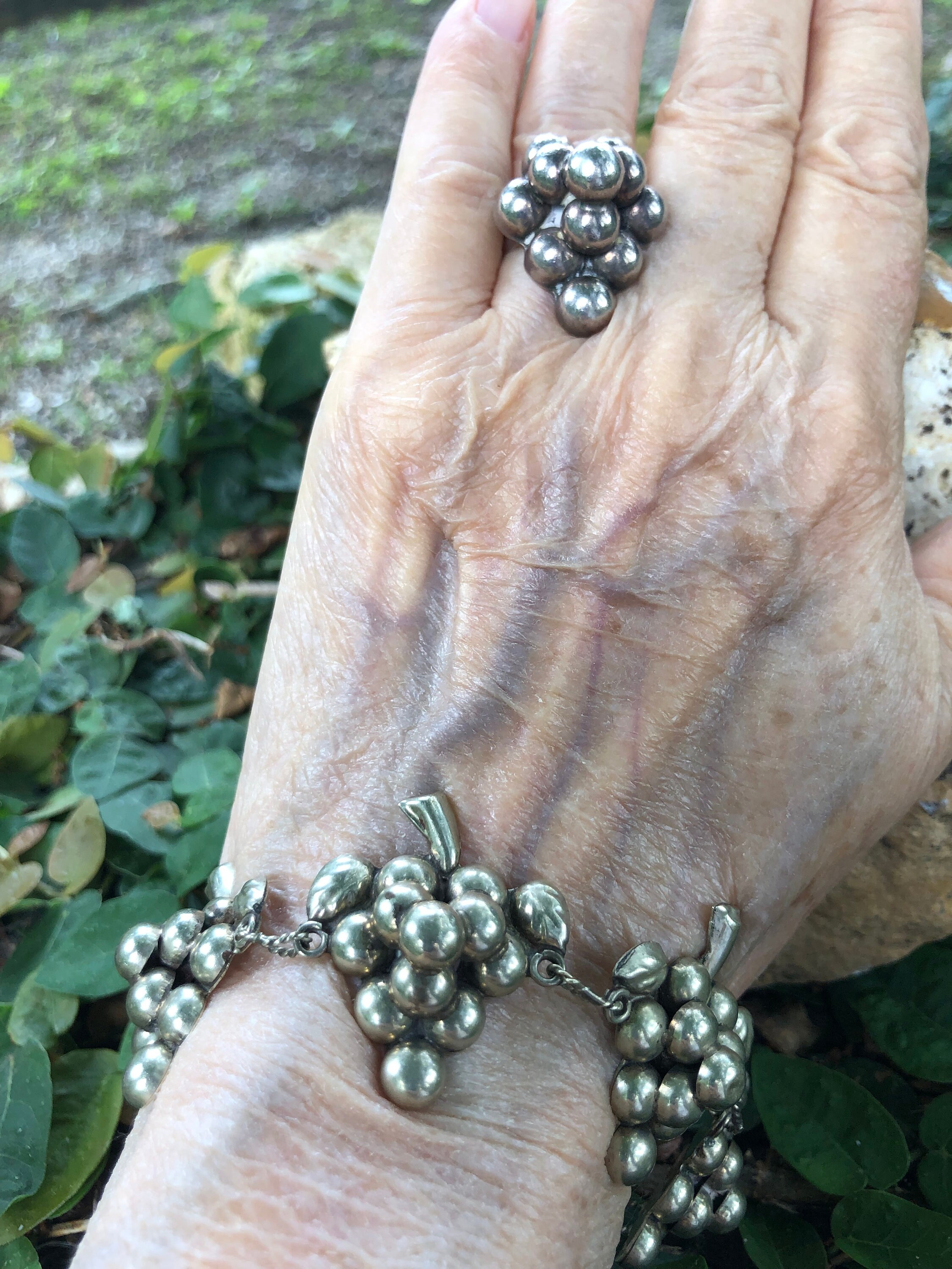 50's TAXCO STERLING Silver Set/50s Sterling - Etsy