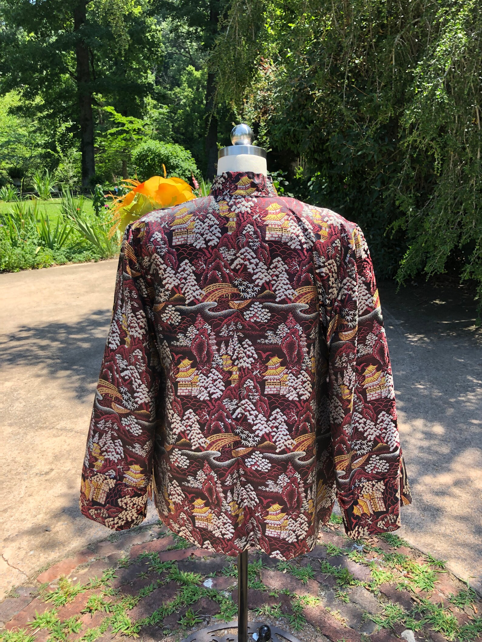 GORGEOUS 80's Haori Jacket/haori Style Jacket/asian - Etsy