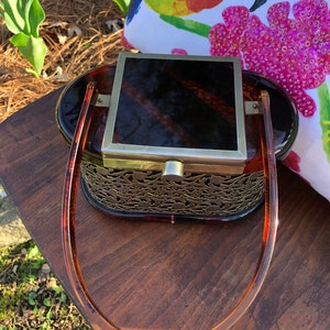 Lucite Handbags/lucite Purses/lucite Bags/tyrolean Handbags/tyrolean ...