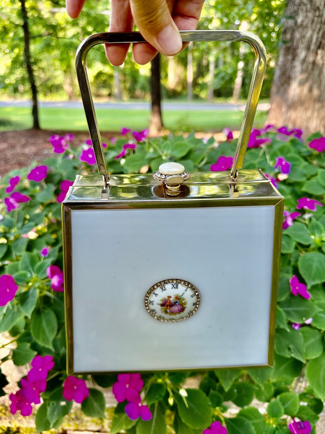 RARE LUCITE Handbag/lucite Purse/lucite Bags/tyrolean Handbag/tyrolean ...