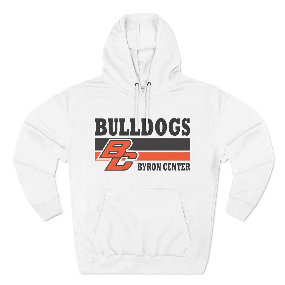 Byron Center BC Bulldogs Logo Premium Pullover Hoodie - Etsy