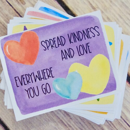 Printable Kindness Notes and Write-in Lunch Box Notes - Etsy