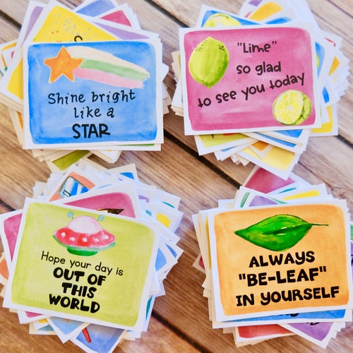 Kindness Dots Notes and Cards Lunch Box Notes and - Etsy