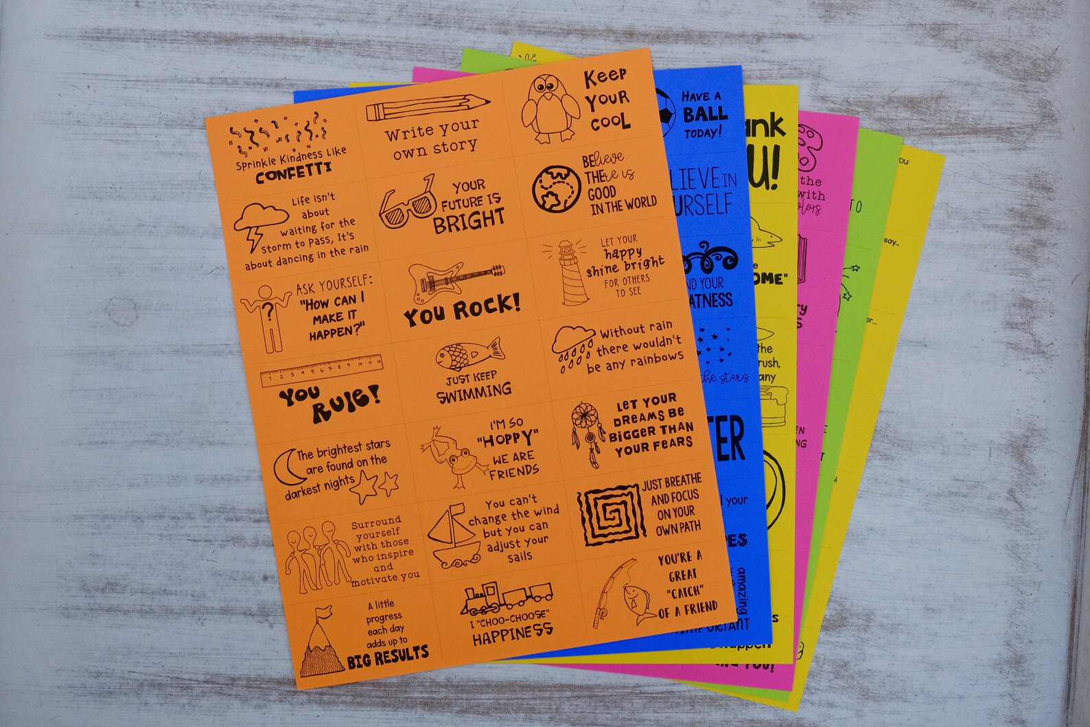 Kindness Confetti® Set 3 Acts of Kindness Kindness Club - Etsy