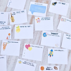 Kindness Notes Set 2 - Lunch Box Notes and Inspirational Notes for ...