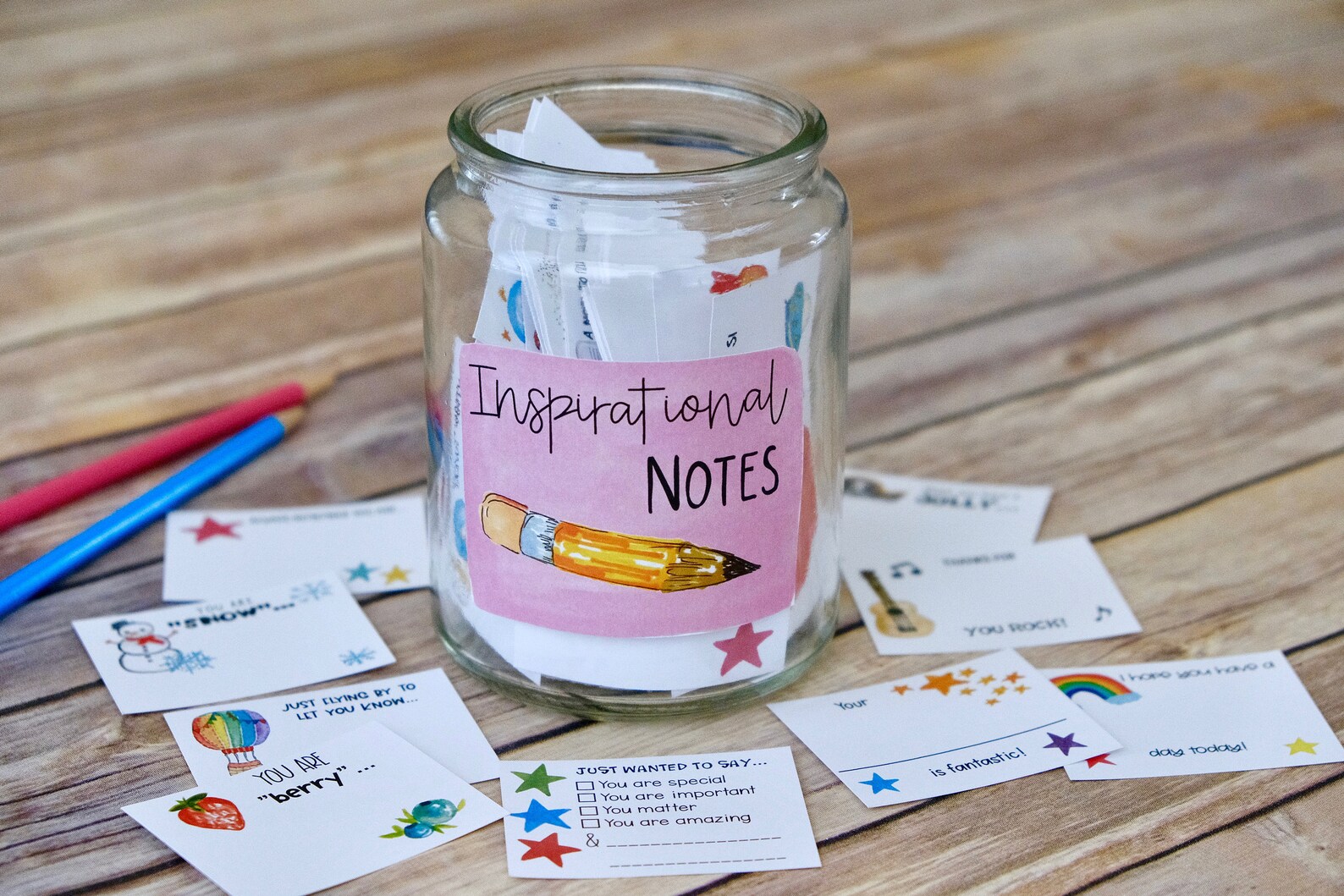 Kindness Notes Set 1 Lunch Box Notes Inspirational Cards | Etsy