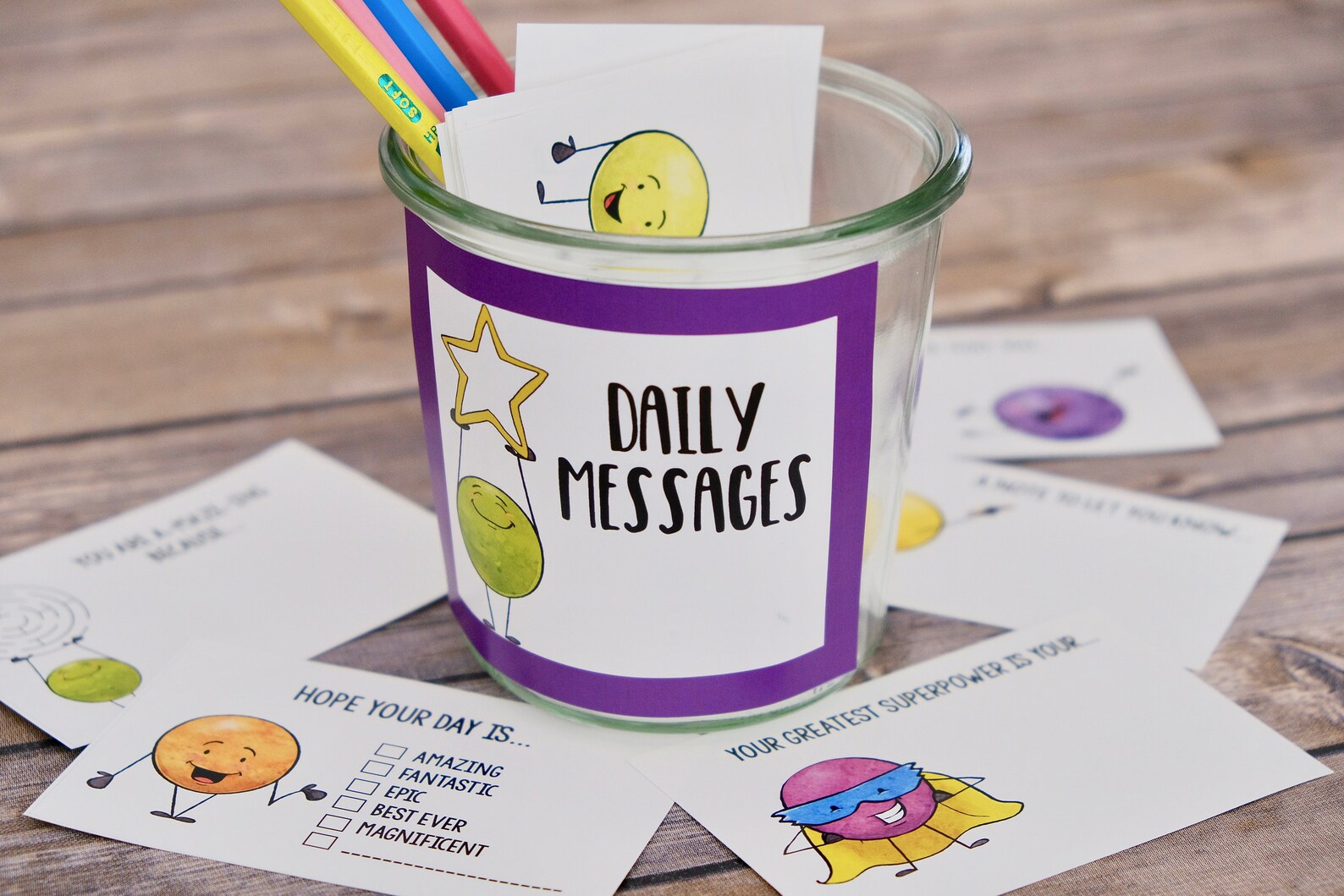 Kindness Cards and Notes Set 3 Kindness Dots Lunch Box Notes | Etsy