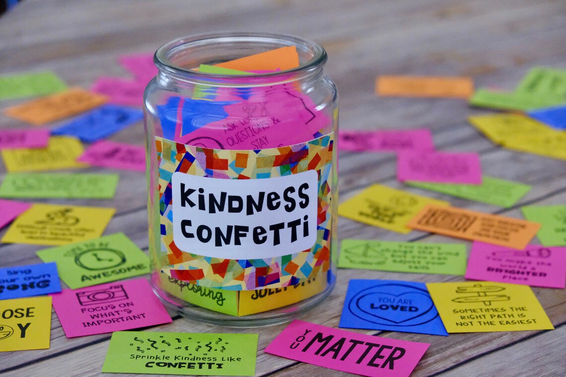 Kindness Confetti® Set 3 Acts of Kindness Kindness Club - Etsy