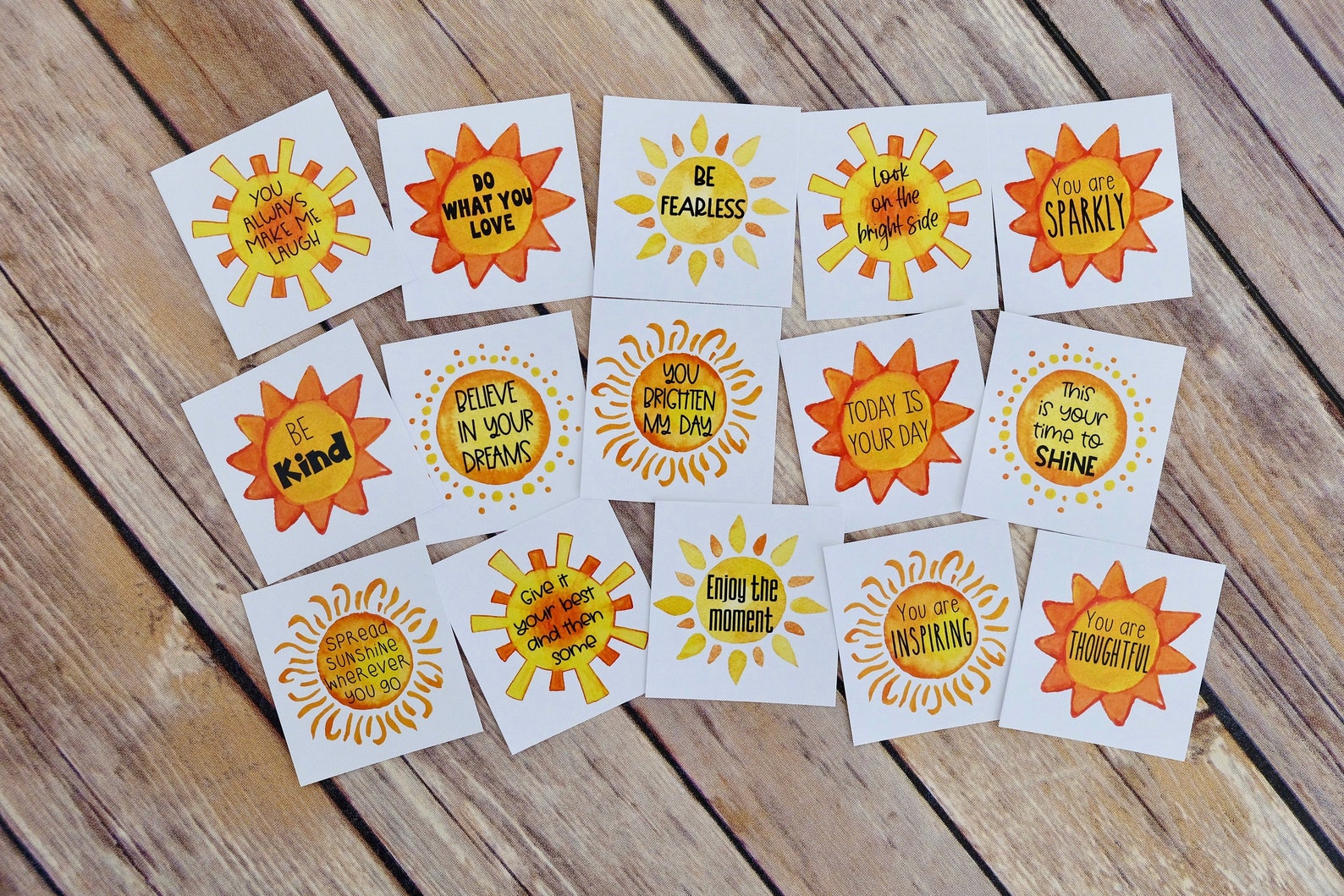 Rays of Kindness BUNDLE of Inspirational Messages - Etsy