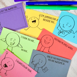 Kindness Dots Notes and Cards 3 Set BUNDLE of Kindness - Printable ...