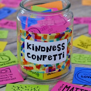 Kindness Confetti® Set 3, Acts of Kindness, Kindness Club Project ...