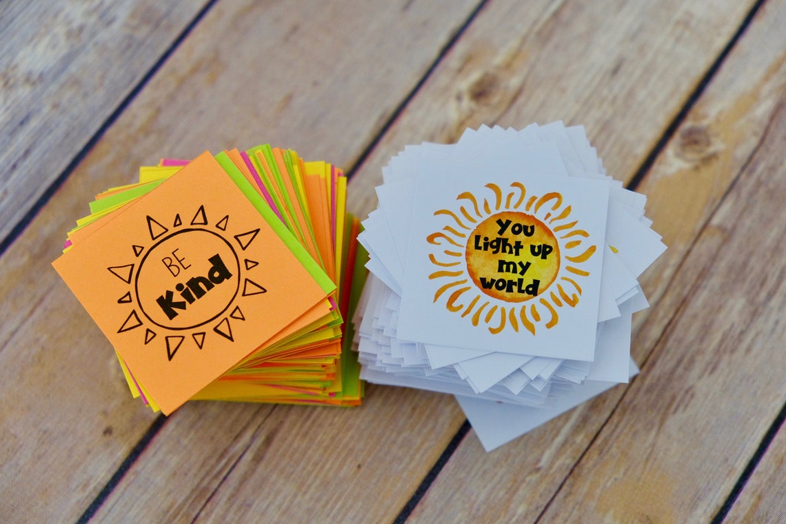 Rays of Kindness BUNDLE of Inspirational Messages - Etsy