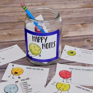 Kindness Dots Notes and Cards Lunch Box Notes and Inspirational ...