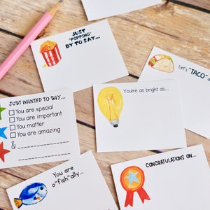 Printable Kindness Notes and Write-in Lunch Box Notes, Kindness Cards ...